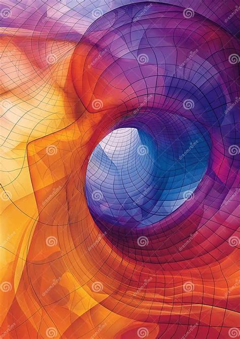 A Cover For A Textbook On The Mathematics Of Waves Stock Illustration