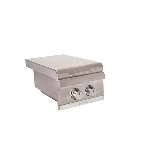 Saber Grills Elite Sse Dual Burner Built In Side Burner Grilling