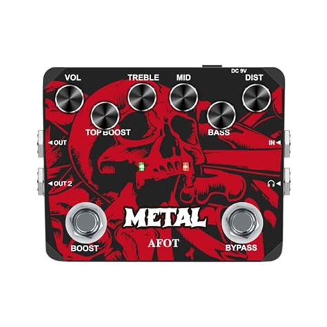 Top 5 Metal Distortion Pedals Your Ultimate Guide