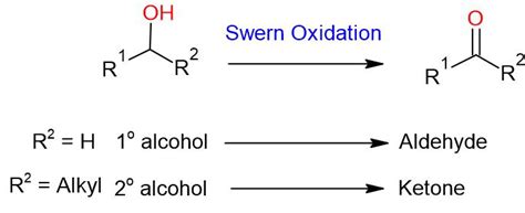 Alcohol To Aldehyde Ketone Using Swern Oxidation Organic Synthesis