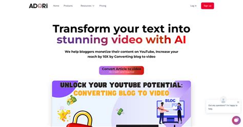 Adori Ai Tool For Videos