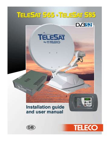 Teleco Telesat 65 85 User Manual Manualzz