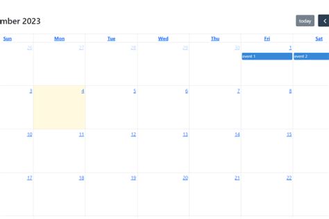Angular Fullcalendar With Dynamic Events Working Code Therichpost