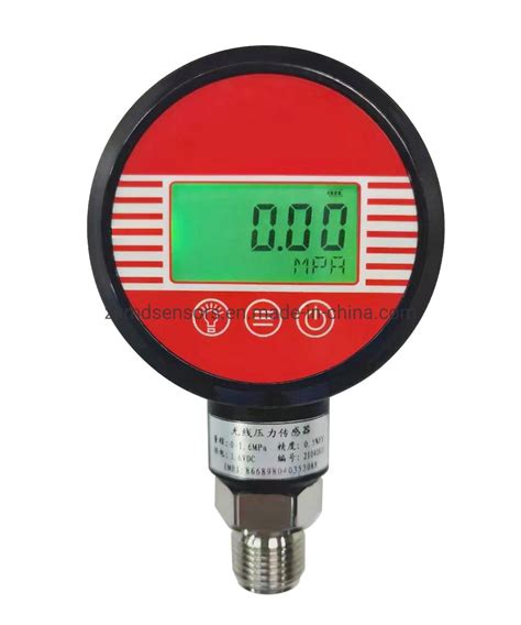 Automatic Digital Pressure Sensor Gauge For Biogas Mpa With Lcd Display Pressure Sensor And