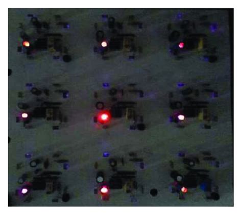 Experimental Fireflies Synchronization A Isolated Nodes B Line Download Scientific
