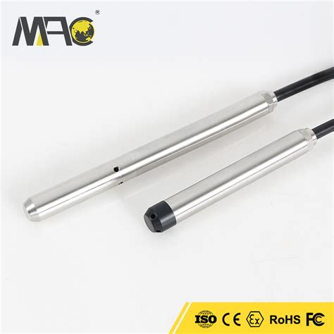 Macsensor 4 20ma Stainless Steel Borehole Water Level Sensor