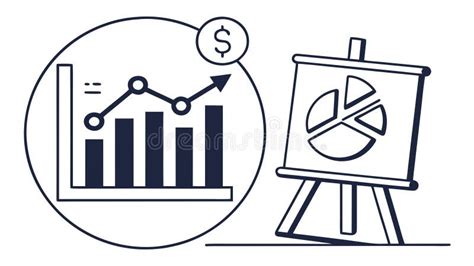 Business Charts And Graphs Financial Data Analysis Vector Design