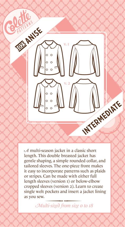 New Patterns From Colette Patterns