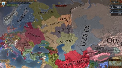 Europa Universalis 4 Starting Map Kmfp