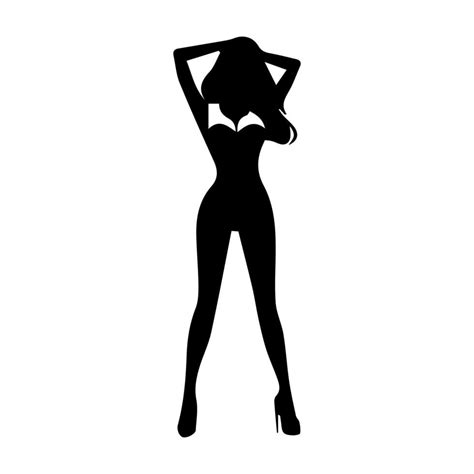 Woman Silhouettes With Model Poses 47932315 Vector Art At Vecteezy