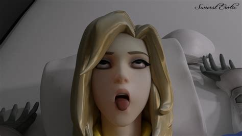 Rule 34 3d Ahegao Bed Bedroom Beret Blender Blizzard Entertainment Combat Medic Ziegler Mercy