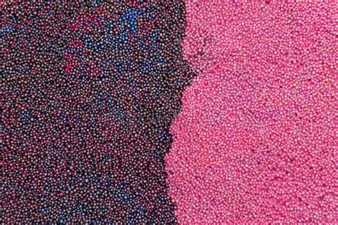 Texture Of Multi Colored Slime With Foam Balls Abstract Background Of