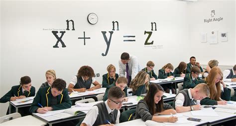 Worcester Maths Classroom Feature Walls Behance