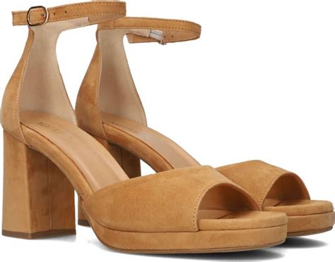Bruiloft Bruin Tinten 99924 Sandalen Dames Cognac Schoenennl