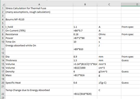 Polyfuse Lifetime Number Of Switch Offon Cycles Of A Ptc