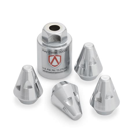 Wheel Lock Set M12x15 33mm Tall Cone Seat 3008 Advanced Locks