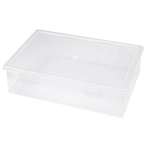 Komiseup Desktop Proof Document Storage Box A4 Document Organizer Box