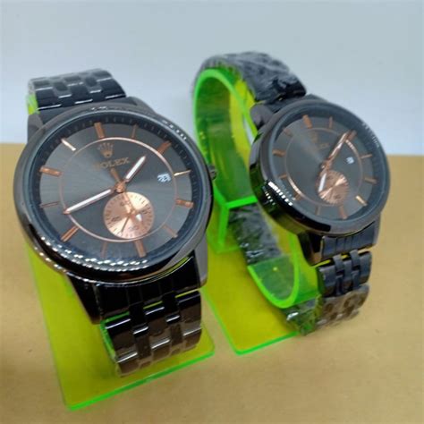 Jual Jam Tangan Rolex Couple Tanggal Aktif Tahan Air Jam Rolex Cowo