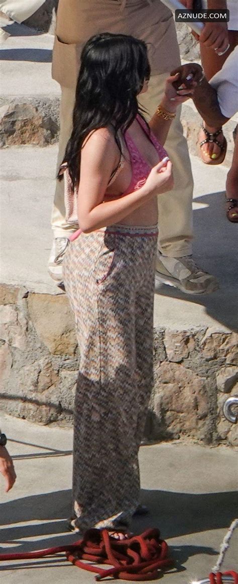 Kylie Jenner And Boyfriend Travis Scott In Nerano Italy Aznude