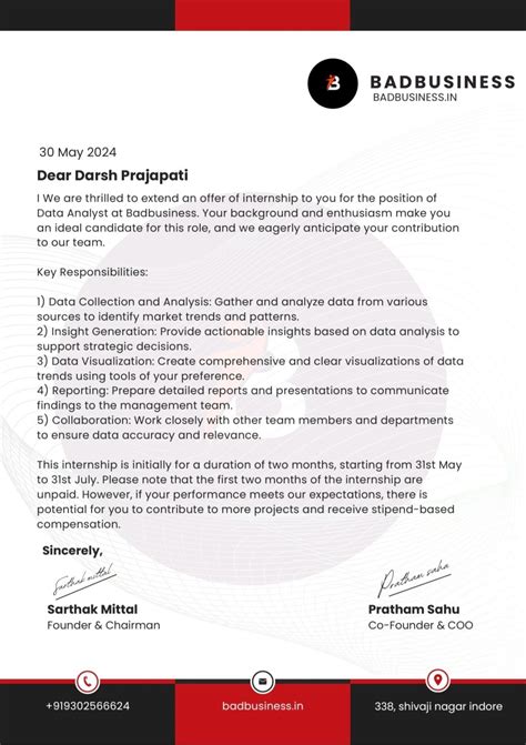 Darsh Prajapati On Linkedin Dataanalyst Internship Dataanalytics