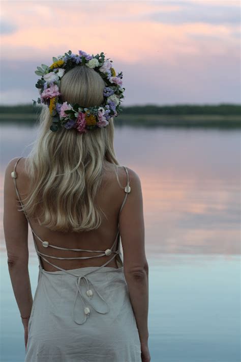 Mergvakario Vainikas Gėlės Gėlėms