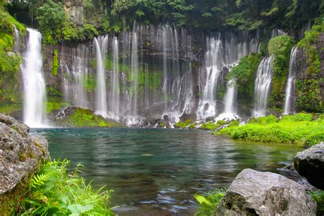 Shiraito Falls A Spectacular Waterfall Near Mt Fuji Hiking The World