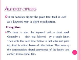 Introduction To Cryptography And Types Of Ciphers PPTX Programming Languages Computing