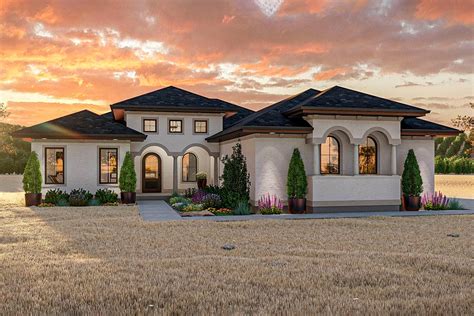 Tuscan House Plans Architectural Designs