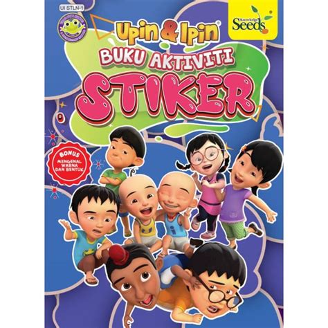 Toad Books Upin And Ipin Buku Aktiviti Stiker Ui Stln Series 1 Ui
