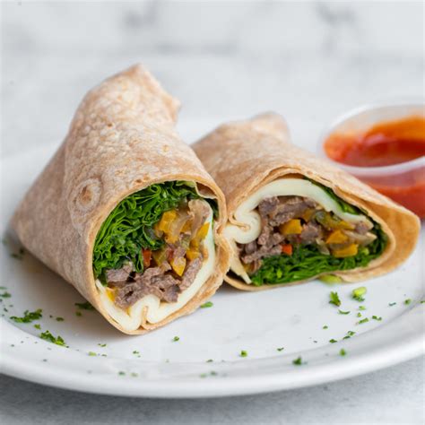 Pepper Steak Wrap Fuel Chef