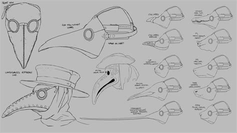 Plague Doctor Mask Art Reference