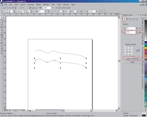 Lines Offset From Each Other Coreldraw X3 Coreldraw X3 And Older Coreldraw Community