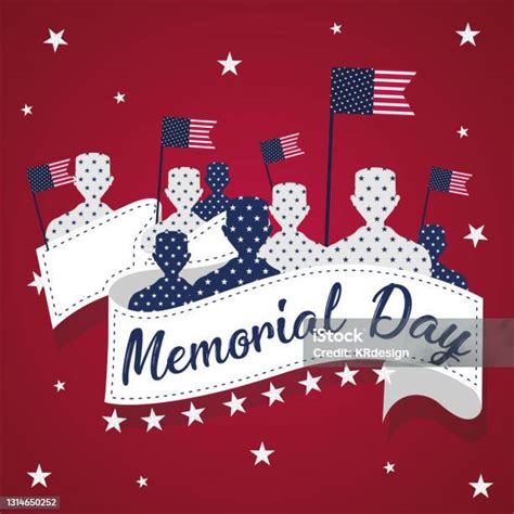 โปสเตอร์วันแห่งความทรงจํา ภาพประกอบสต็อก ดาวน์โหลดรูปภาพตอนนี้ กลางวัน การทหาร หัวข้อ