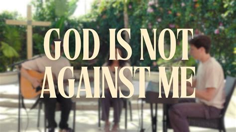 God Is Not Against Me Cover Elevation Worship Youtube