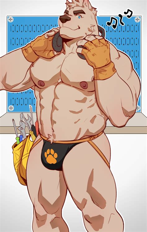 Rule 34 2023 Abs Absurd Res Anthro Ass Biceps Black Clothing Black Jockstrap Black Underwear