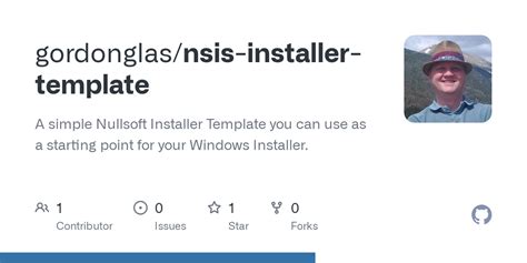 Github Gordonglasnsis Installer Template A Simple Nullsoft Installer Template You Can Use As