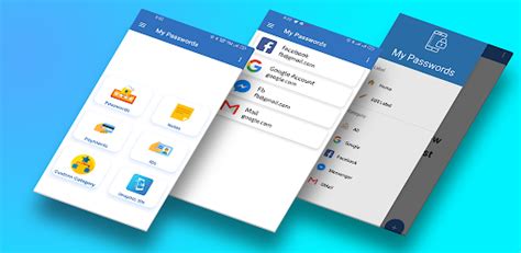 Password Manager My Passwords Saver Android App