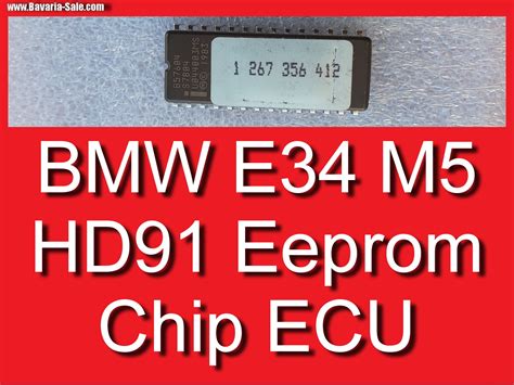 Eeprom Motorsteuergerät Ecu Bmw M5 E34 0261200350 Eprom Chip Bavaria
