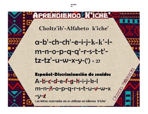 Alfabeto Kiche Pdf