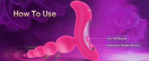 Vibrating Anal Beads Butt Plug Sex Toys For Women And Men