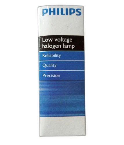 50 Watts Glass Philips Low Voltage Halogen Lamp Base Type G635 12