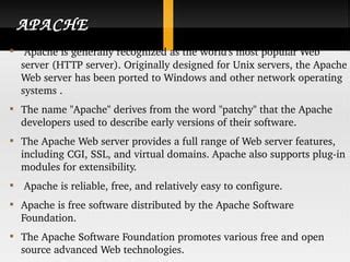 Apache Ppt