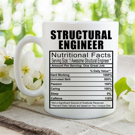 Structural Engineer Coffee Tea Mug L T Mug For Men And Etsy