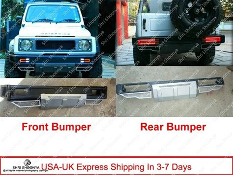 Suzuki Samurai Tube Bumper Calmini Suzuki Samurai
