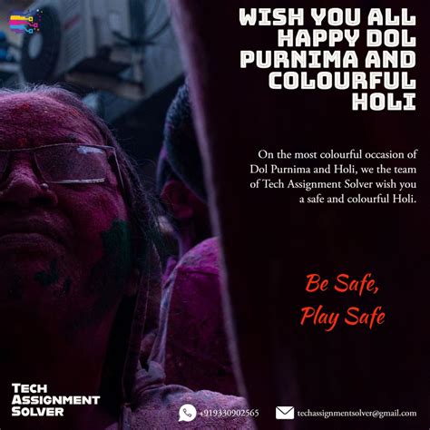 Swattik Jana On Linkedin Holi Colour Festival Safe