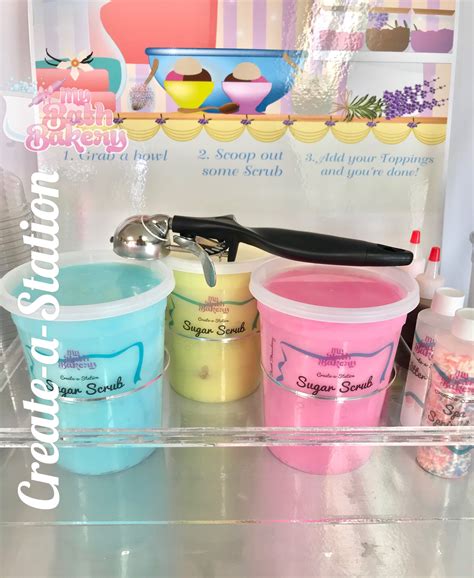 Diy Sugar Scrub Stations