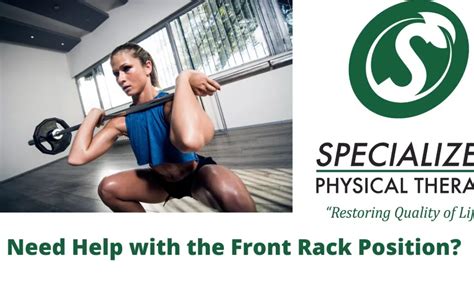 Front Rack Position Specialized Physical Therapy New Jersey