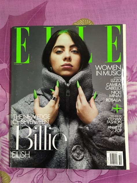 Elle Billie Eilish Magazine Hobbies And Toys Books And Magazines
