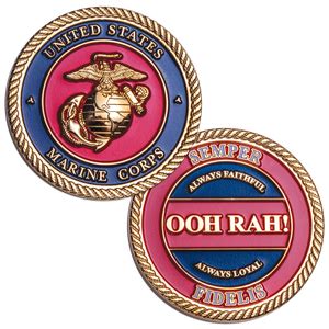 Six Military Branches Challenge Coins Littleton Coin Company