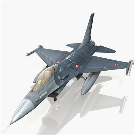 Türk Hava Kuvvetleri F 16 3d Model 159 Fbx Max Free3d
